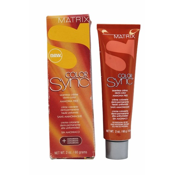 Matix | Hair | Matrix Color Sync Copper Gold 8cg 2oz Semipermanent Hair ...